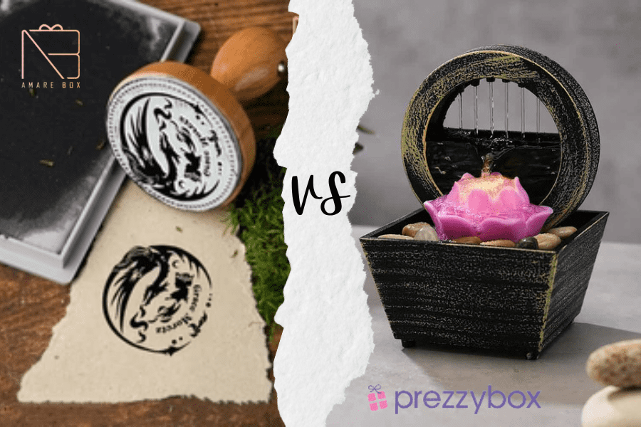 Prezzybox vs Amarebox: Which Personalized Gifts Brand is best? - Gift Libraries